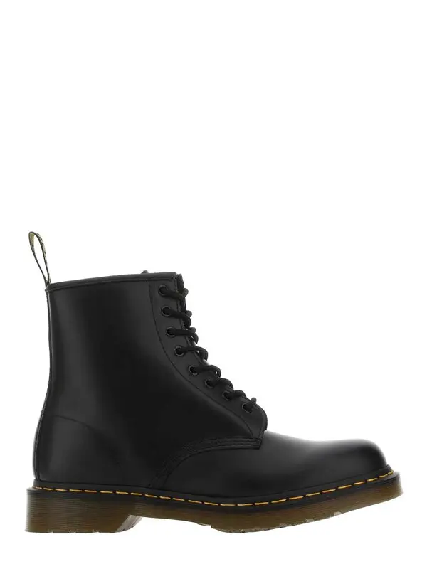 Dr. Martens Lace-up Combat Boots - Blacksmooth