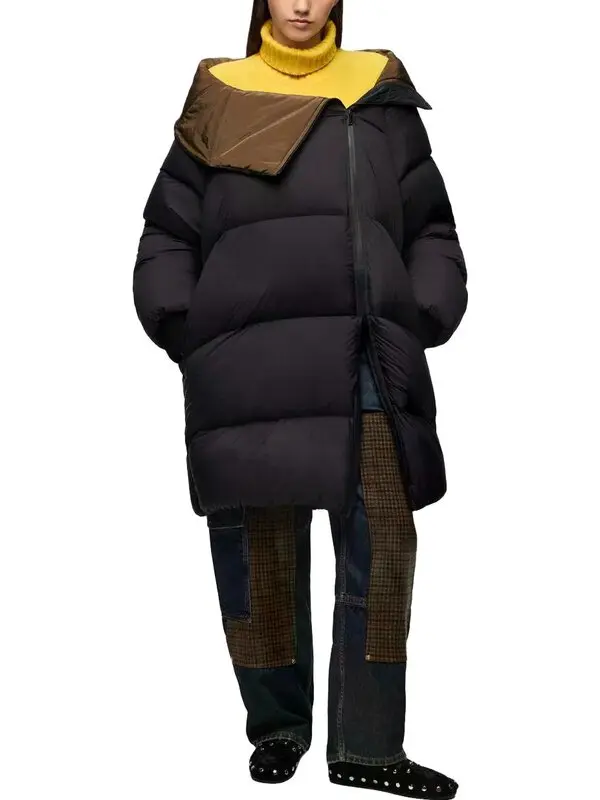 GANNI Maxi Puffer In Future Nylon - Black