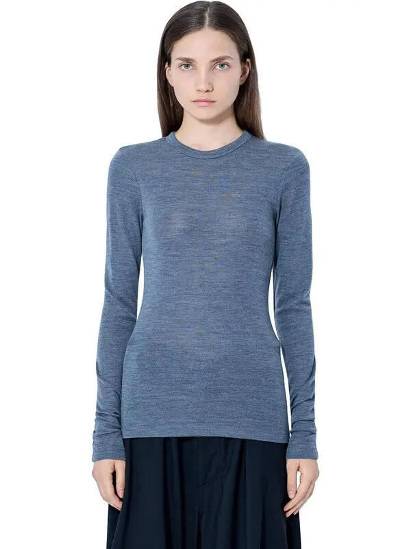 RÓHE Fine Merino Long Sleeve - Grey