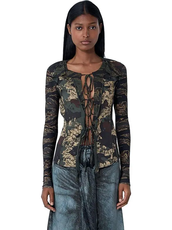 DIESEL® T-afry Top - Brown