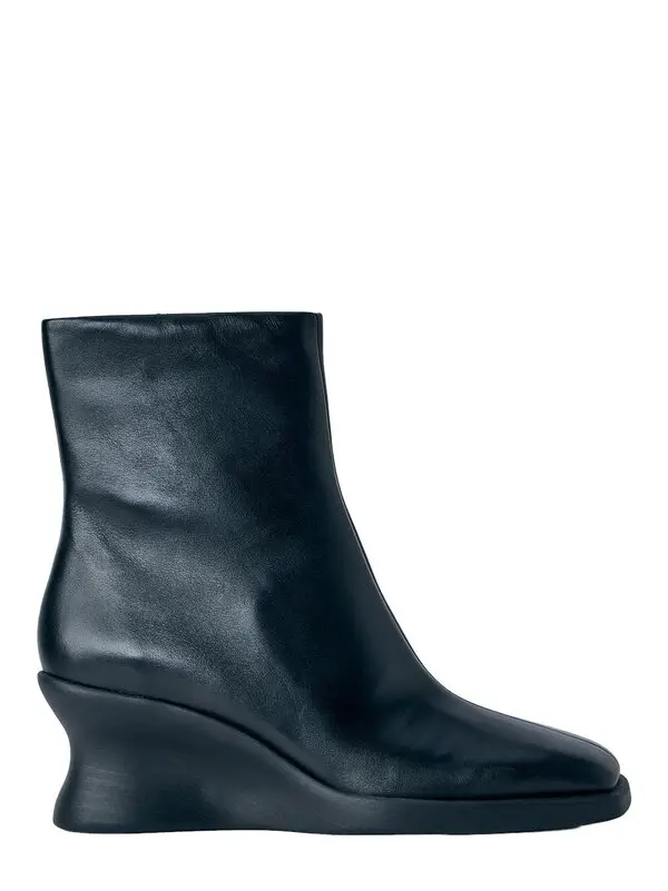 Camper Louise Wedge-heel Ankle Boots - Black