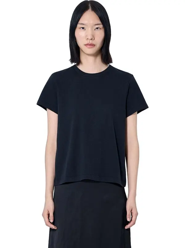 Khaite Cotton Jersey T-shirt - Black