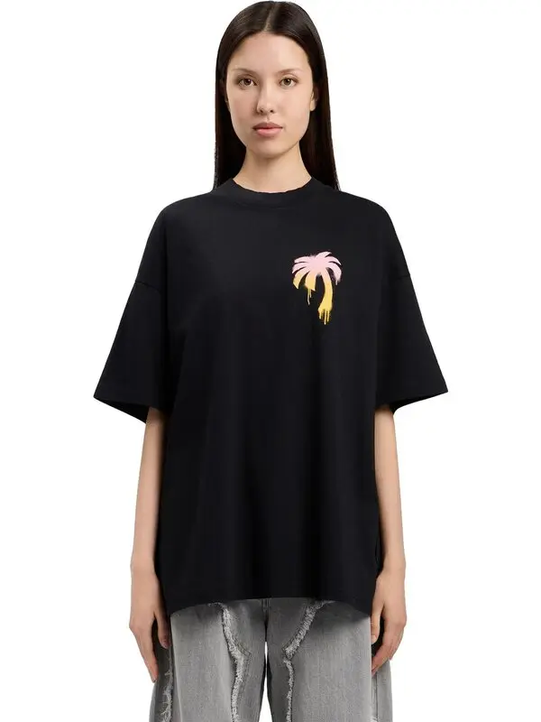Palm Angels I Love Pa Loose T-shirt - Black