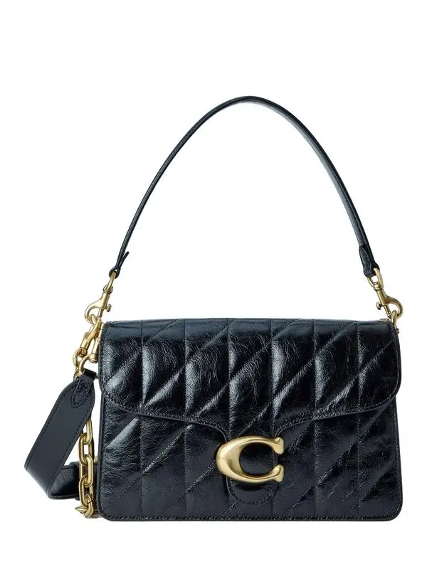 COACH Chain Tabby Shoulder Bag - Black