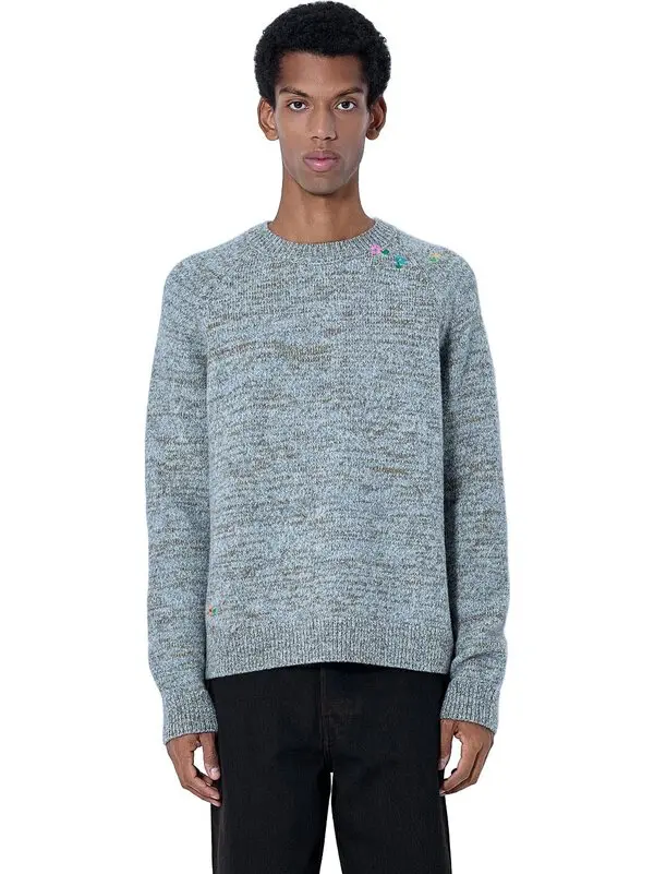 Dries Van Noten Maba Sweater - Light Grey