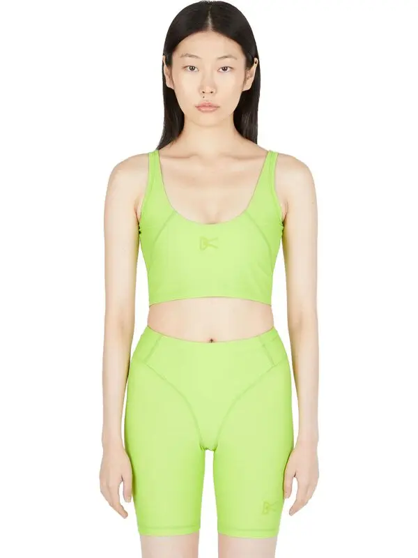 DISTRICT VISION Long Line Sports Bra - Green