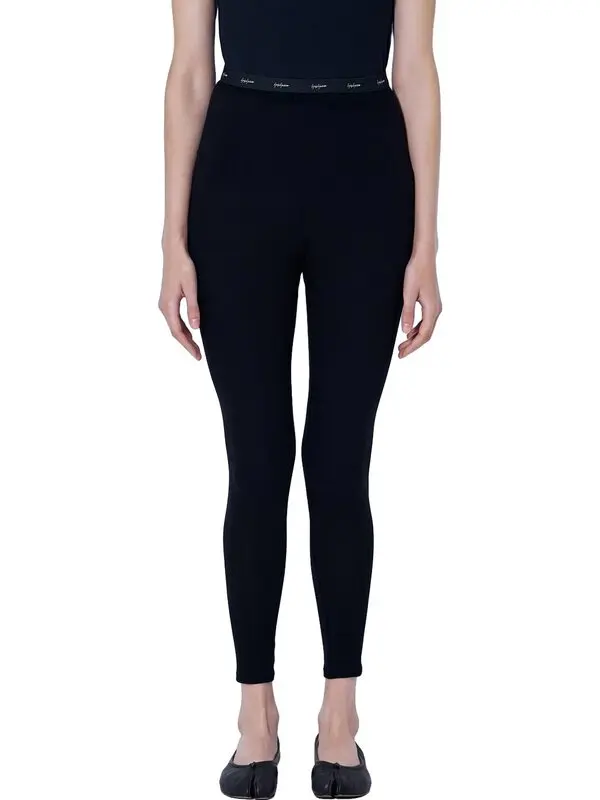 Yohji Yamamoto Basic Leggings - Black