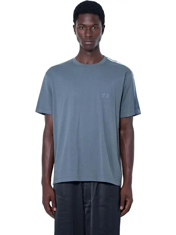 Y3 Gradient 3-stripes T-shirt - Grey
