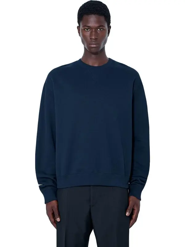 JIL SANDER Crewneck Sweatshirt - Navy