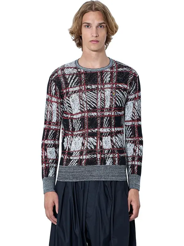 VIVIENNE WESTWOOD Piqué Sweater - Grey