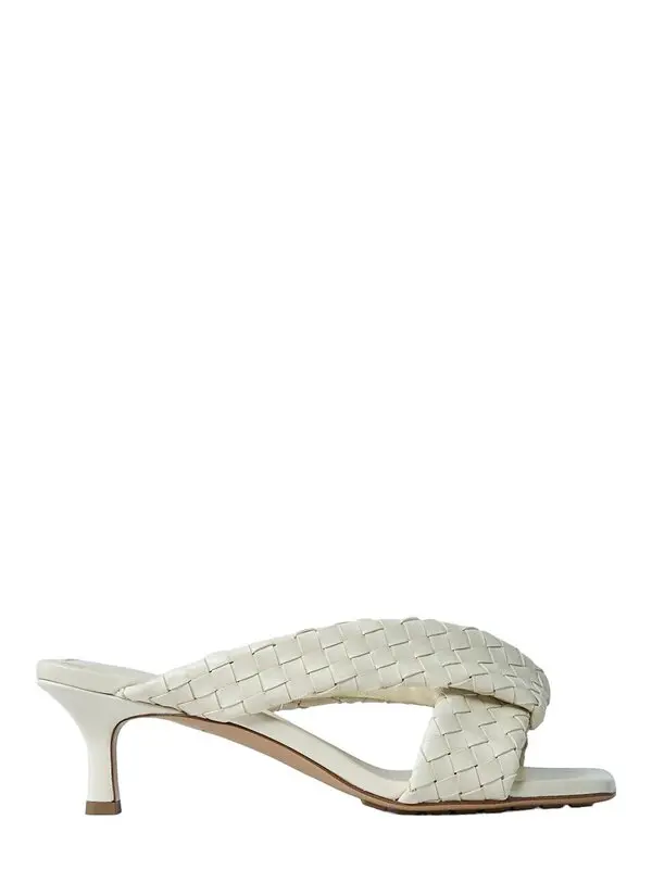 Bottega Veneta Riva Mule Sandals - Black