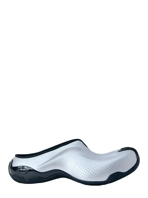 Balenciaga Basketball Mule Sneakers - Silver