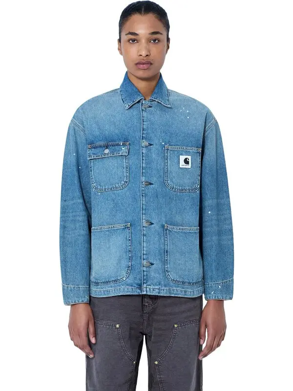 Carhartt Work In Progress Og Michigan Denim Jacket - Blue