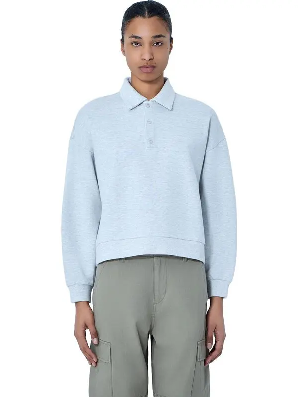 Carhartt Work In Progress W' Brenta Polo Sweatshirt - Grey