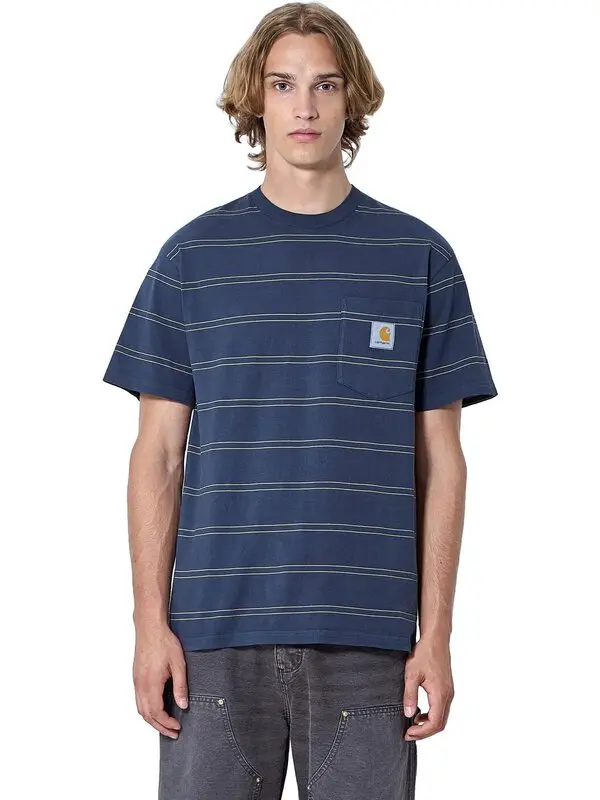 Carhartt Work In Progress Bert Pocket T-shirt - Blue