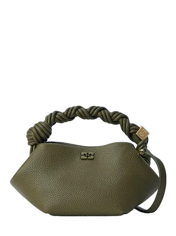 GANNI Bou Mini Handbag - Olive