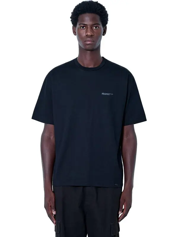 MASSIMO OSTI STUDIO Short Sleeve T-shirt - Black