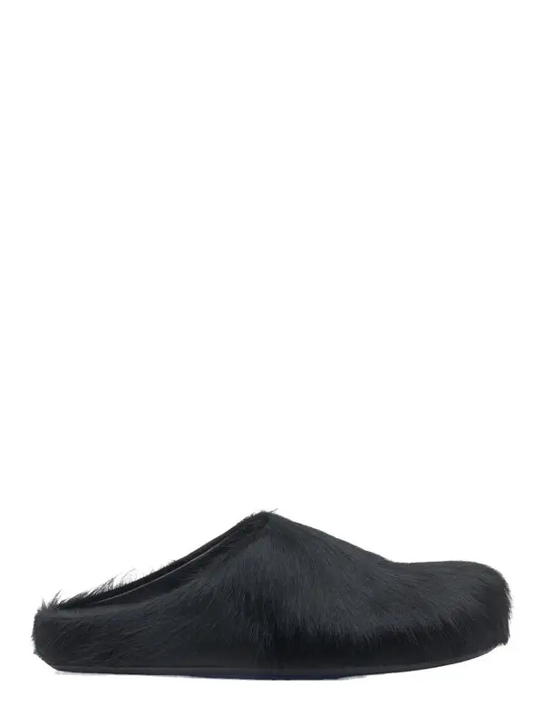 Marni Fussbett Sabot Mules - Black