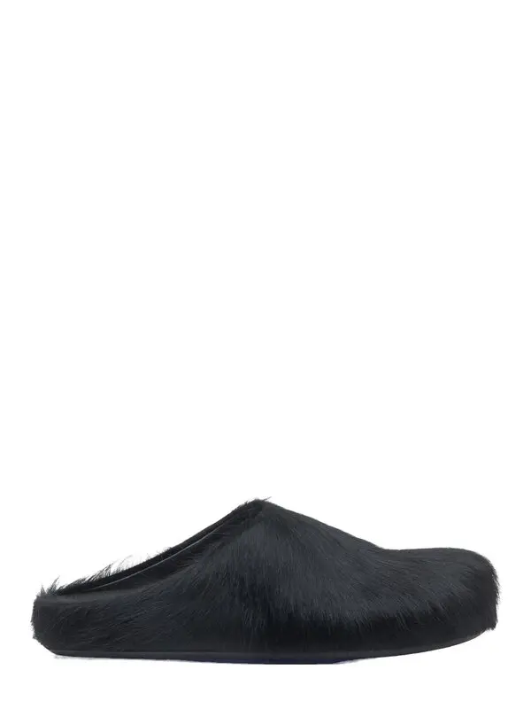 Marni Fussbett Sabot Mules - Black
