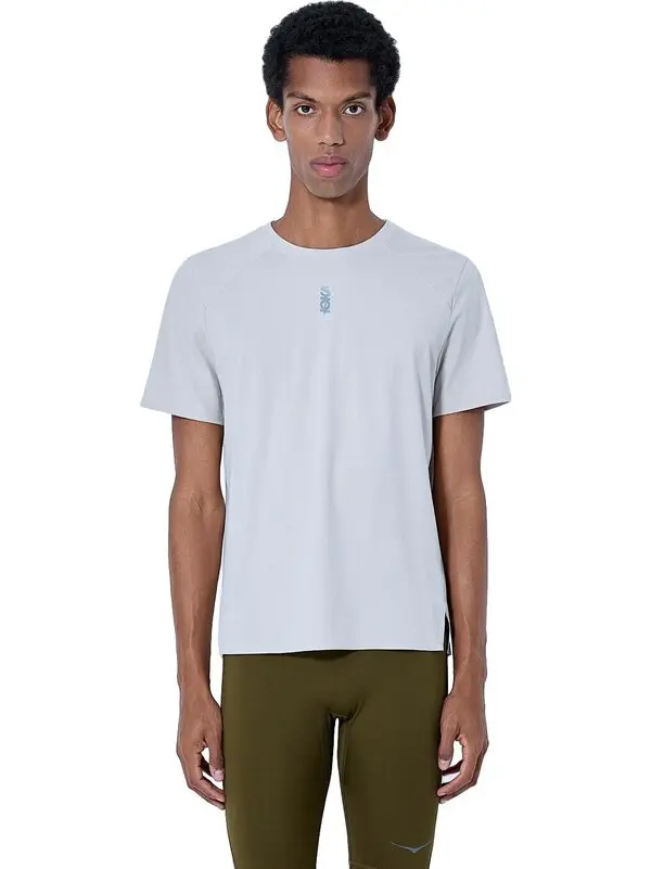 HOKA® Everyrun Short Sleeve T-shirt - Grey