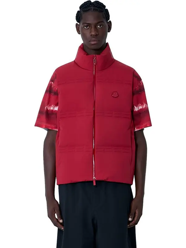 MONCLER X A$AP ROCKY Matte Sparky Vest - Red