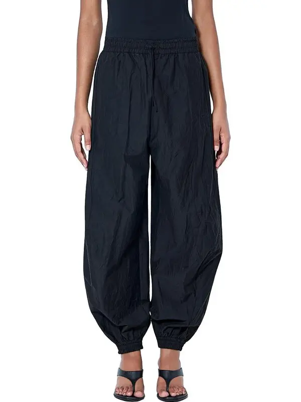 RÓHE Balloon Track Pants - Black