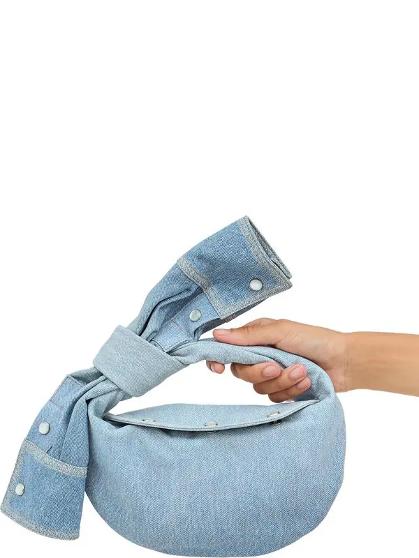 Bottega Veneta Mini Jodie Handbag - Blue