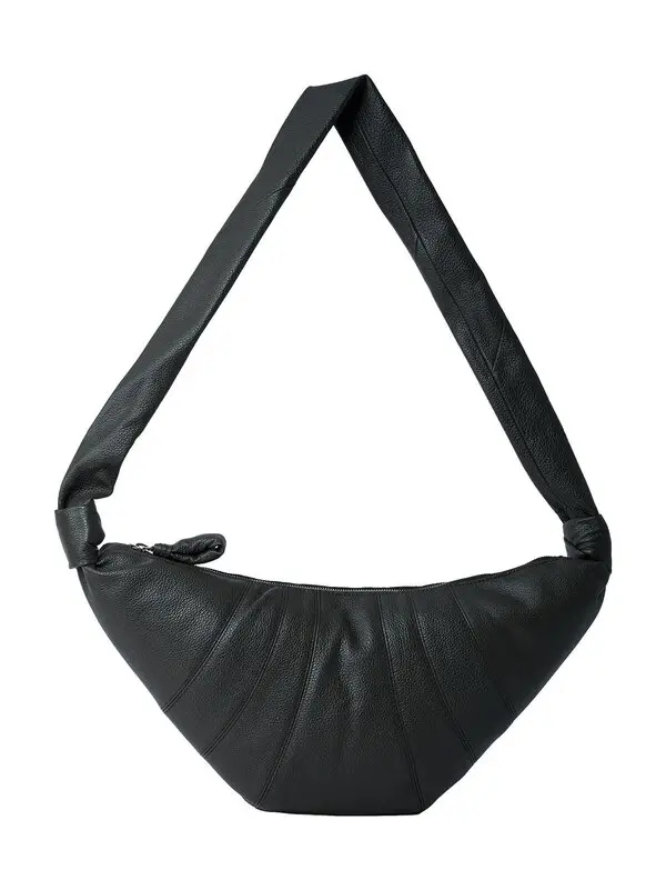 LEMAIRE Medium Croissant Crossbody Bag - Brown