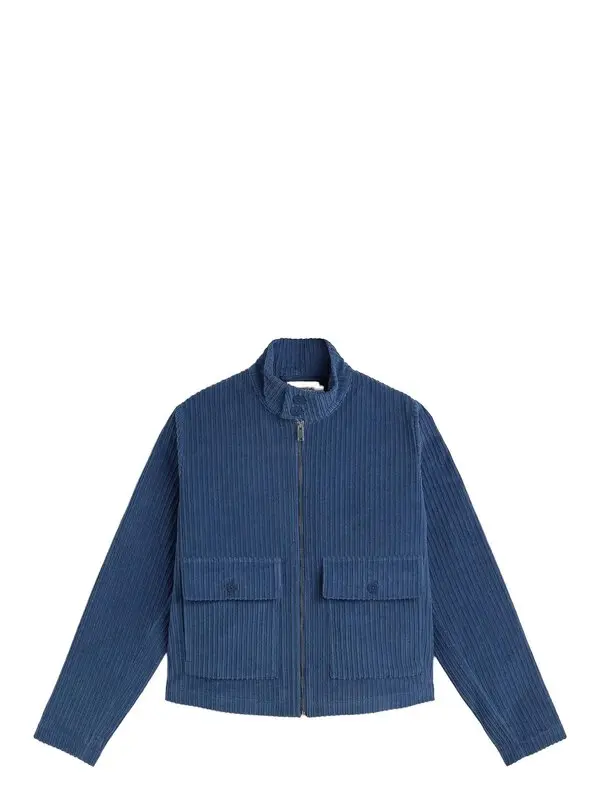 THINKING MU Delia Corduroy Jacket - Blue