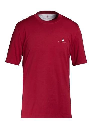 Brunello Cucinelli T-shirt Garnet Size Cotton - Red