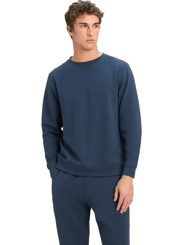 Cozy Earth Stretchtech Crewneck Sweatshirt - Eclipse
