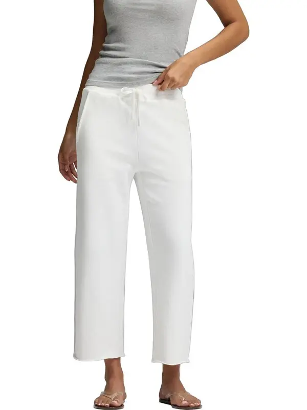 Cozy Earth Chelsea Cropped Pants - Bone