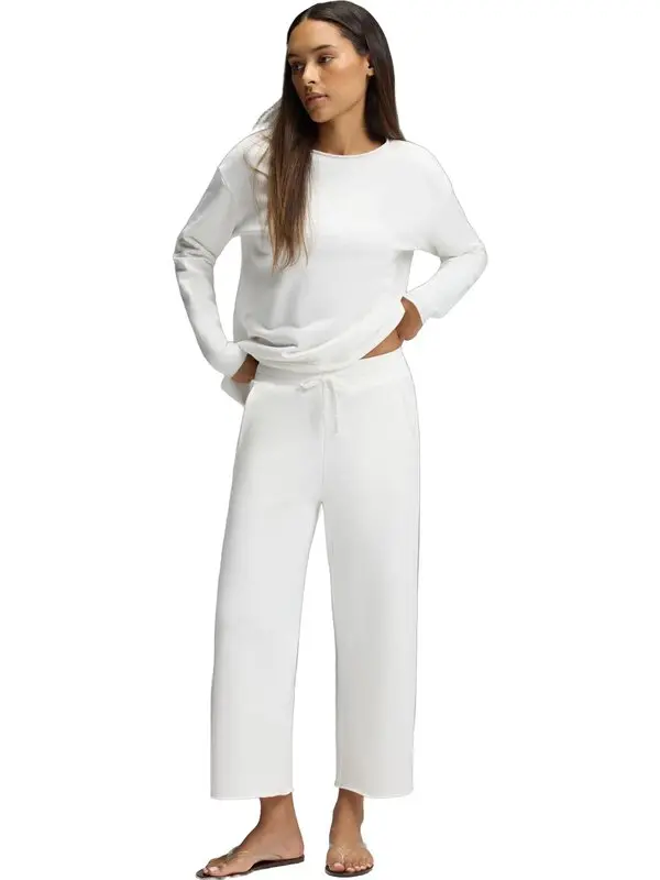 Cozy Earth Chelsea Cropped Set - Bone