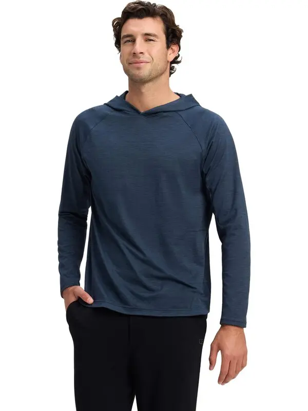 Cozy Earth Lightweight Performance Hoodie - Heather Eclipse