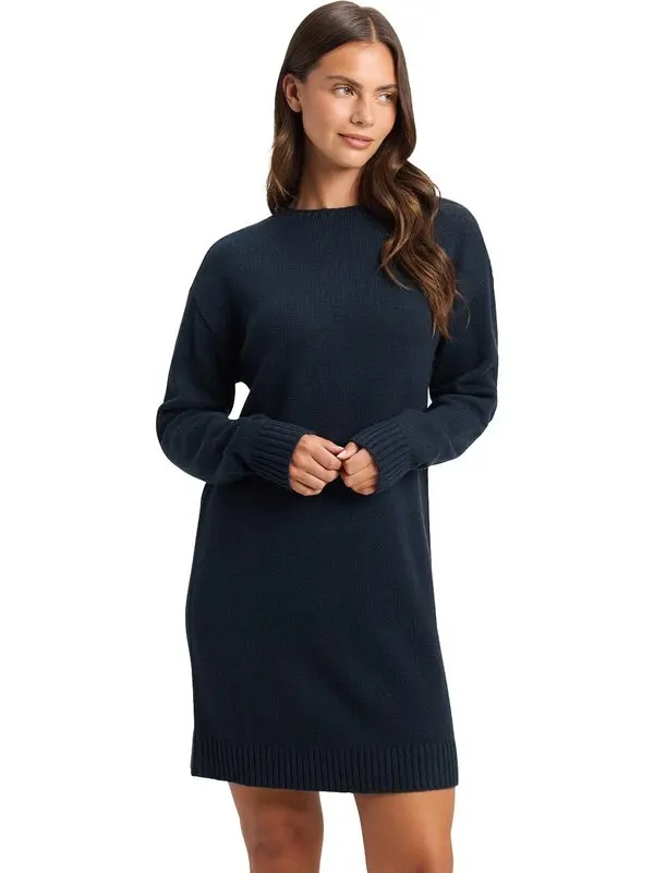 Cozy Earth Brooklyn Sweater Dress - Eclipse