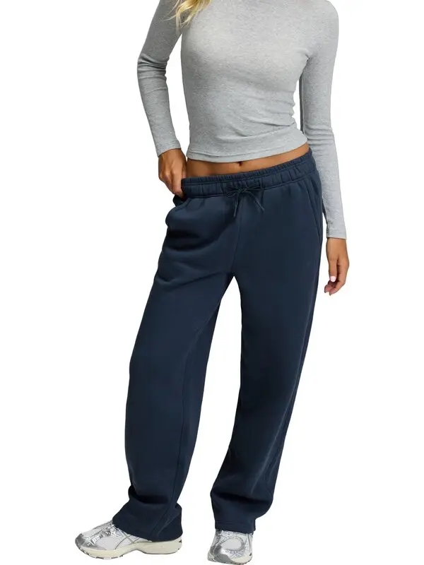 Cozy Earth Cityscape Wide Leg Pants - Eclipse
