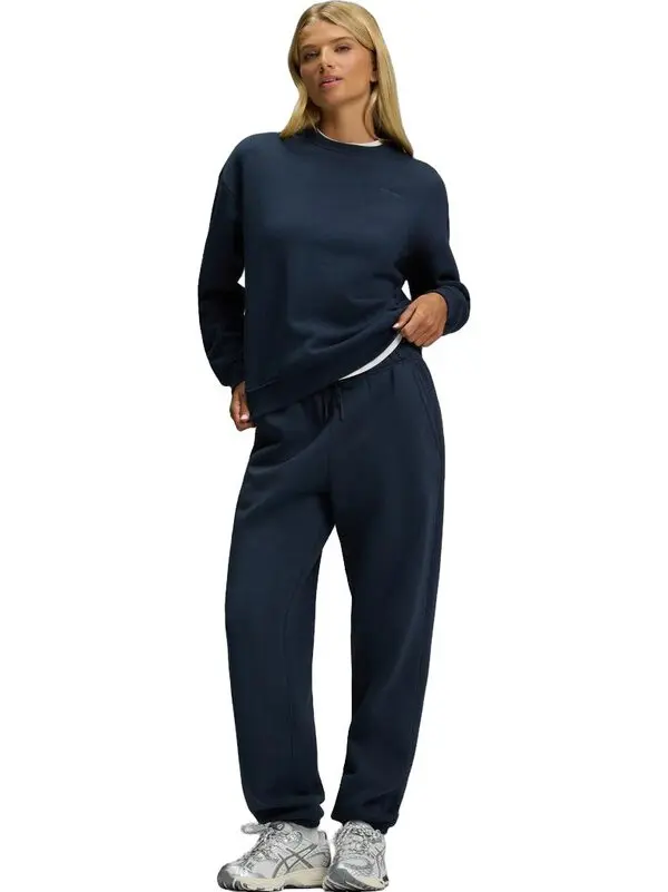 Cozy Earth Cityscape Crewneck Sweatshirt & Sweatpant Set - Eclipse