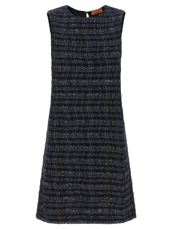 Missoni Check Pattern Dress - Multicolor