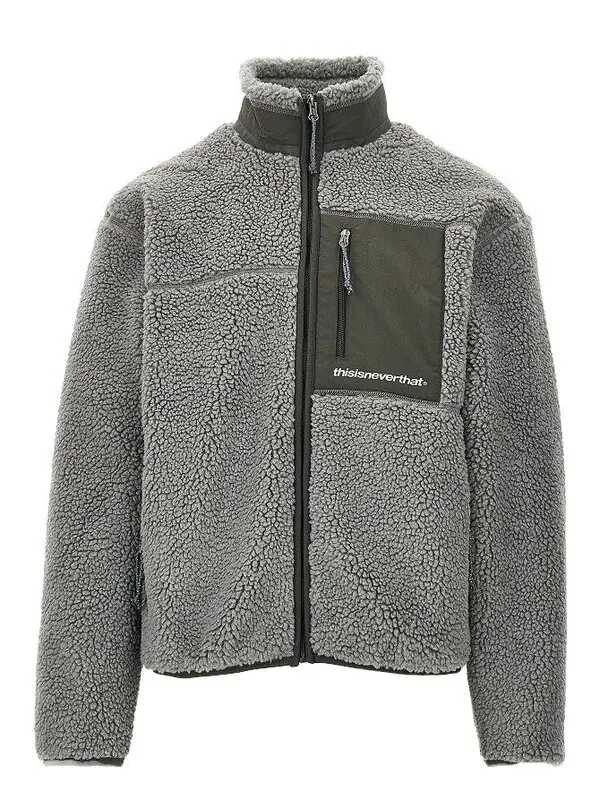 THISISNEVERTHAT P Herpa Fleece Jacket - Grey