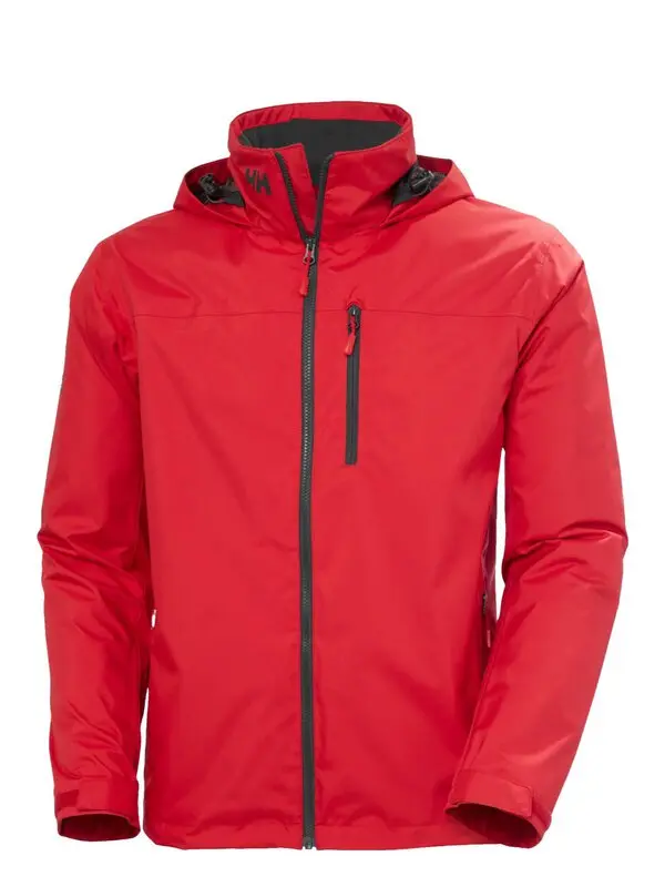 Helly Hansen Crew Hooded Midlayer Sailing Jacket 2.0 - Red