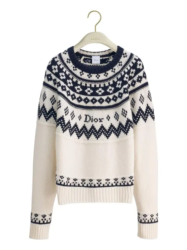 Dior Dioralps Sweater - White