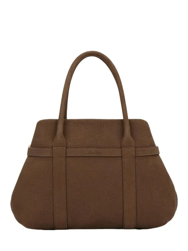 Loro Piana Ghiera Small Handbag - Brown