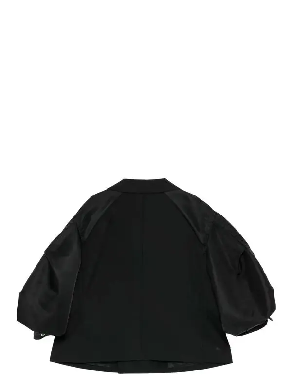 Sacai Suiting Hybrid Jacket - Black