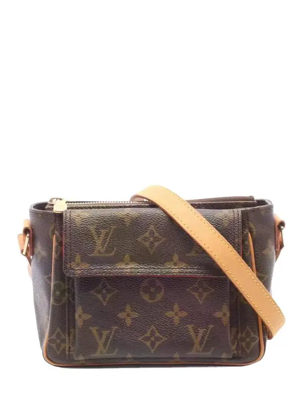 LOUIS VUITTON 2005 Monogram Viva Cite Pm Crossbody Bag - Brown