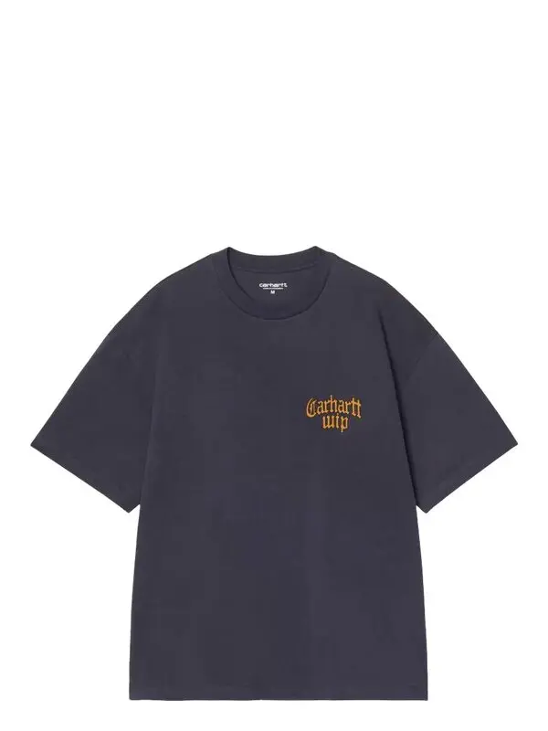 Carhartt Work In Progress S/s Blackletter T-shirt - Blue