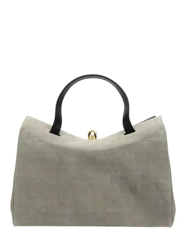 Jacquemus The Valérie Folded Bag - Neutrals