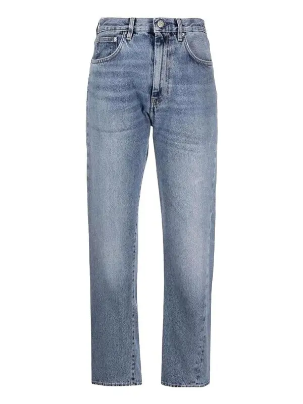 TOTEME Mid-waist Twisted Jeans - Blue
