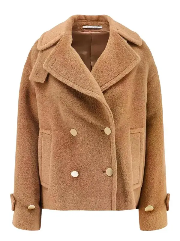 Tagliatore Double-breasted Coat - Brown