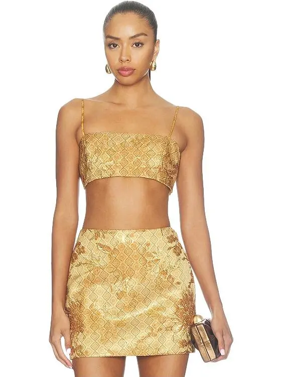 Hemant & Nandita Bandeau - Mustard