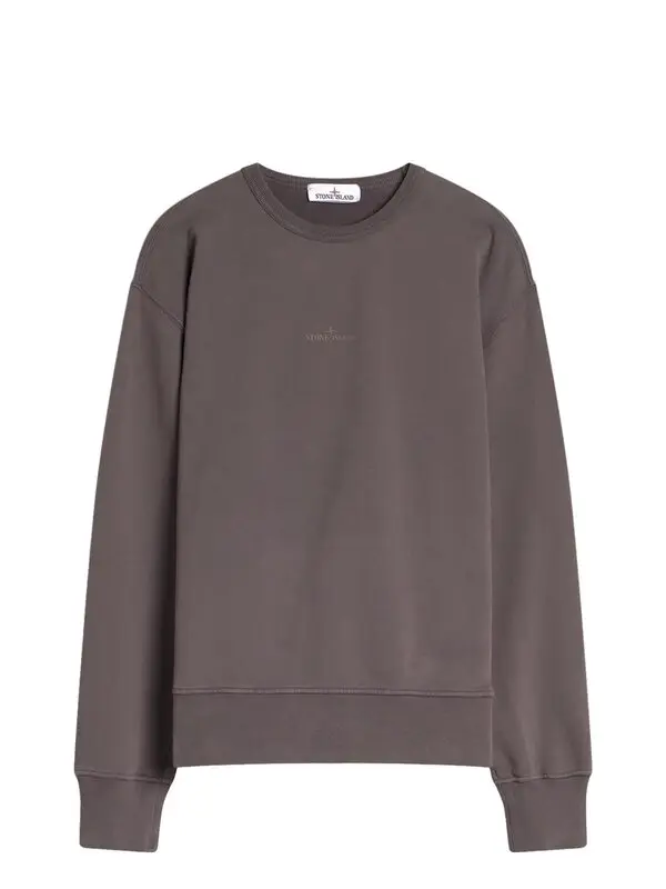 Stone Island Camo Compass Print Sweatshirt - Must